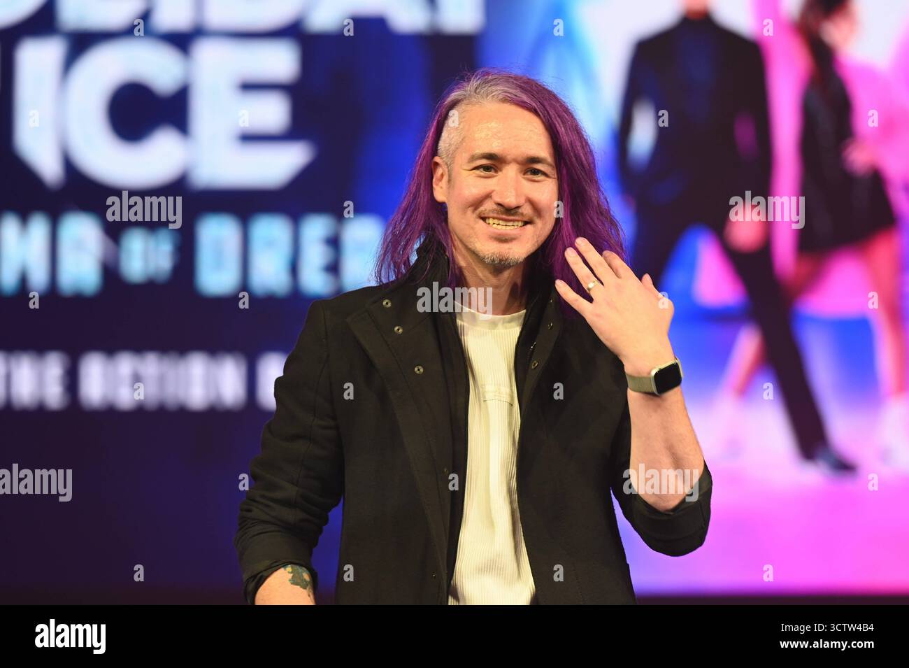 Choreograph Adam Blake bei der Vorstellung der neuen Holiday on Ice ...