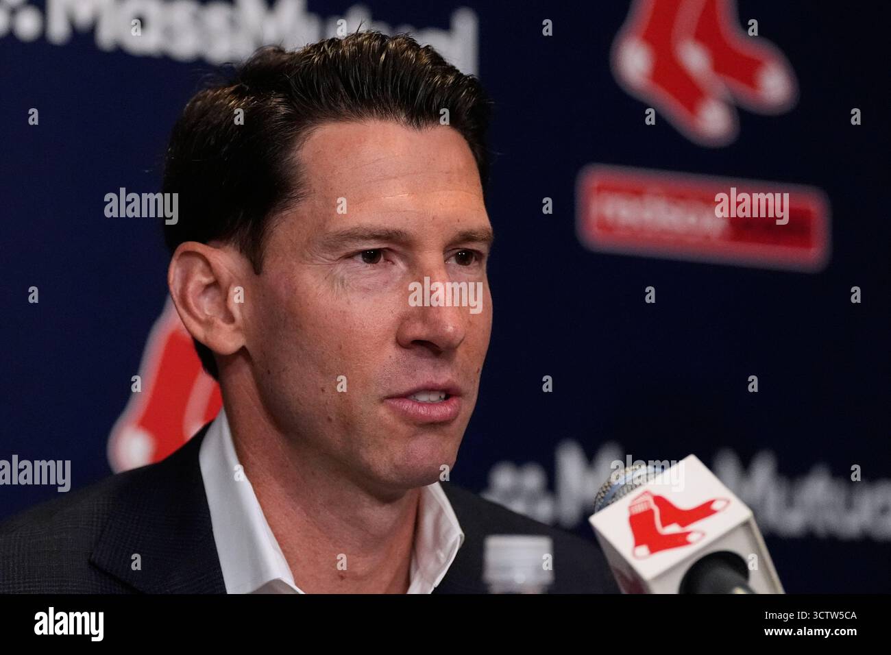 Boston Red Sox Chief Baseball Officer Craig Breslow at Fenway Park ...