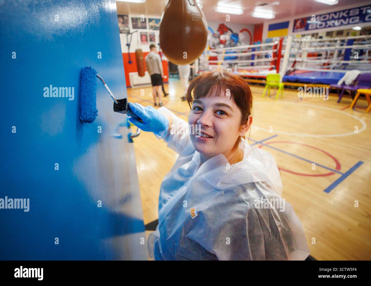 EDITORIAL USE ONLY Claire Marks from Ballyclare joins other National ...