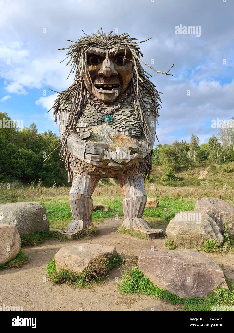 Stockbilder 10/2025 Troll Elle von Thomas Dambo bei Viborg Viborg ...