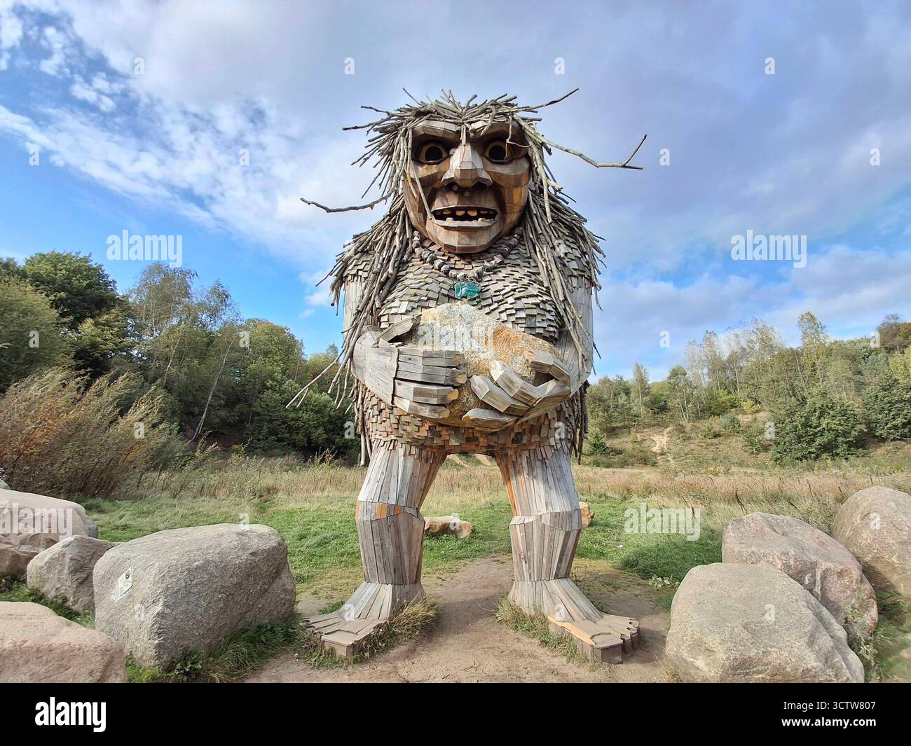 Stockbilder 10/2025 Troll Elle von Thomas Dambo bei Viborg Viborg ...