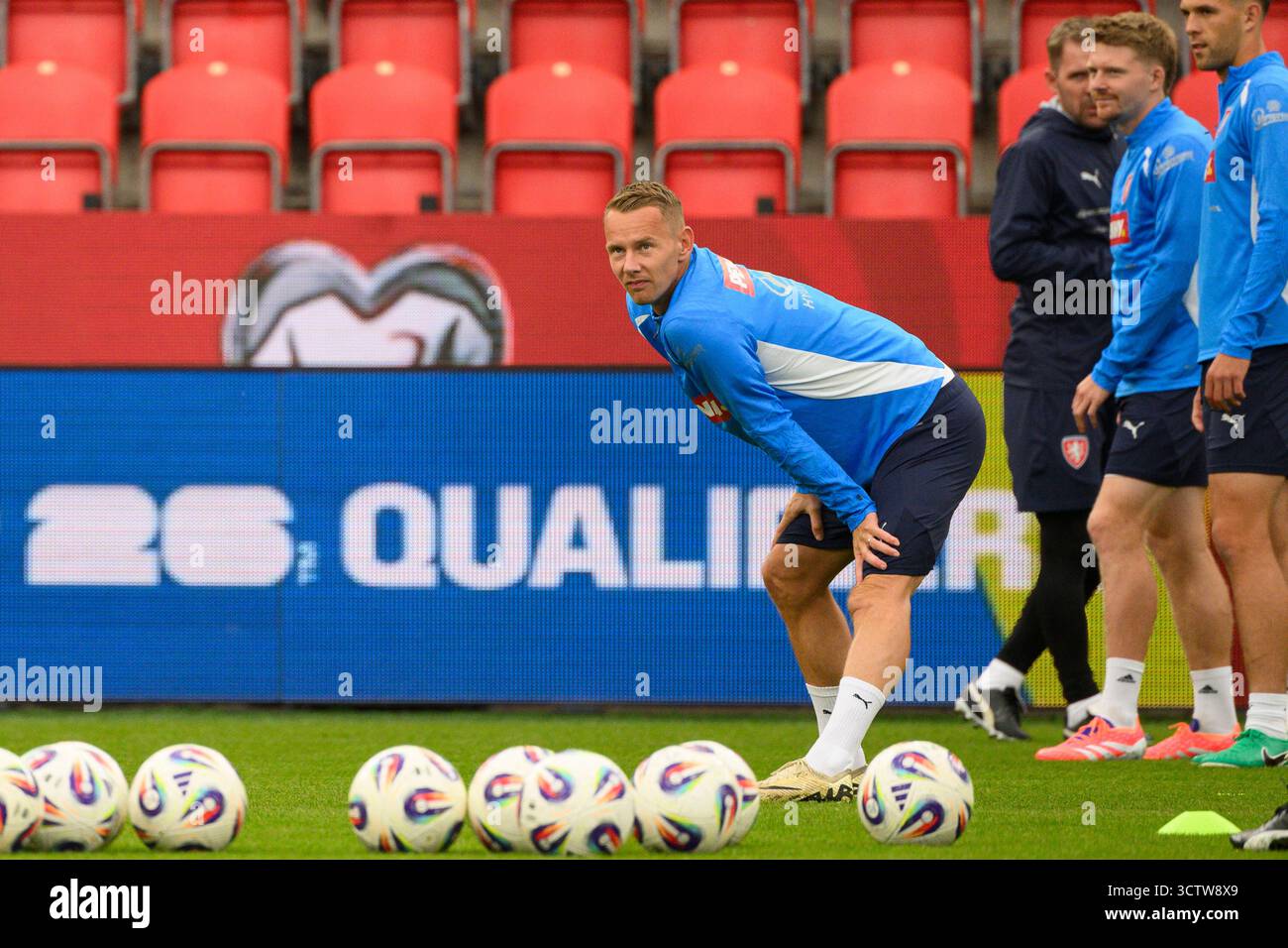 Prague, Czech Republic. 08th Oct, 2025. Czech soccer player Jan ...