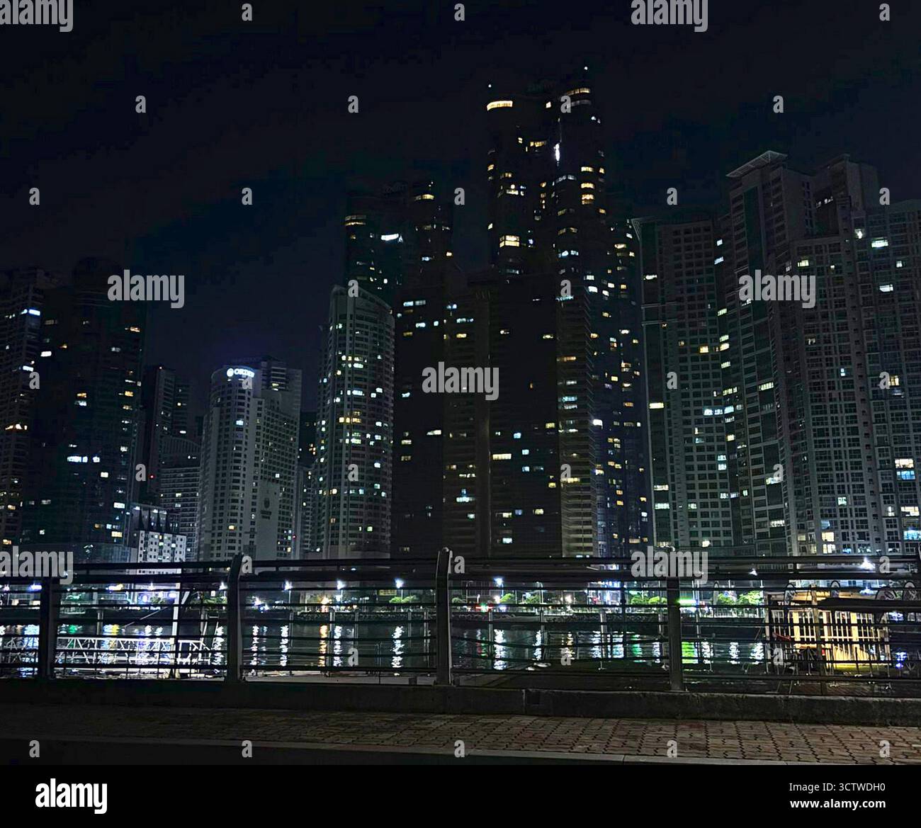 A photograph of Bay 101 in Haeundae, Busan, a neighbourhood renowned ...