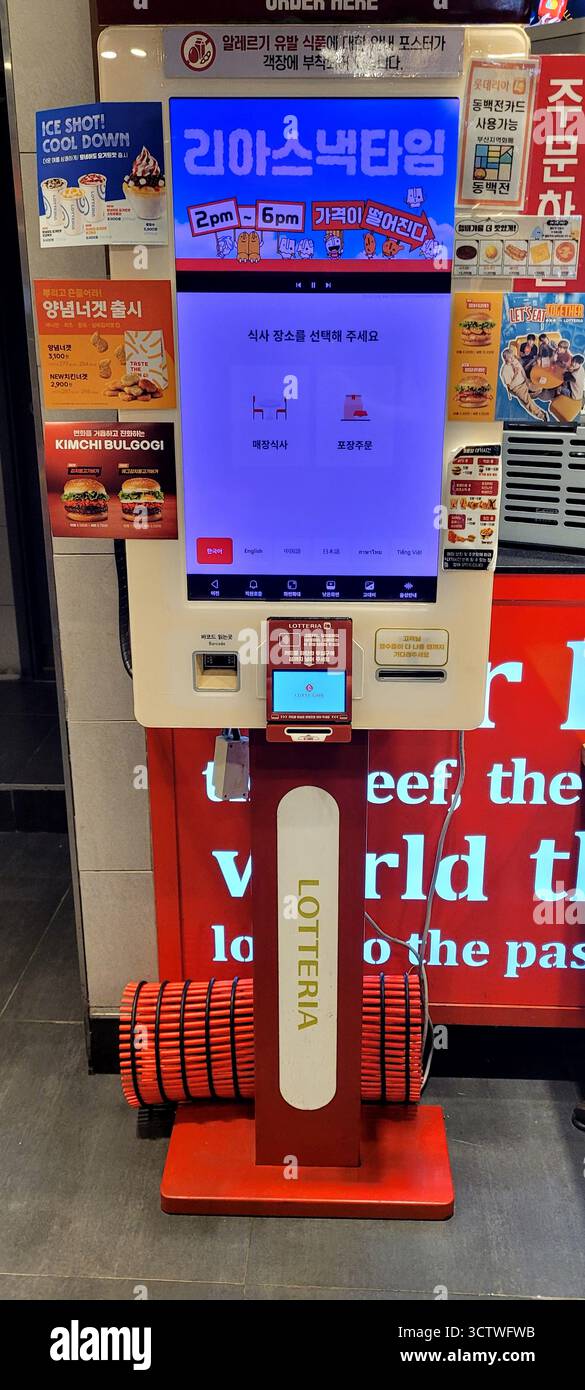 Promotional kiosks hi-res stock photography and images - Alamy