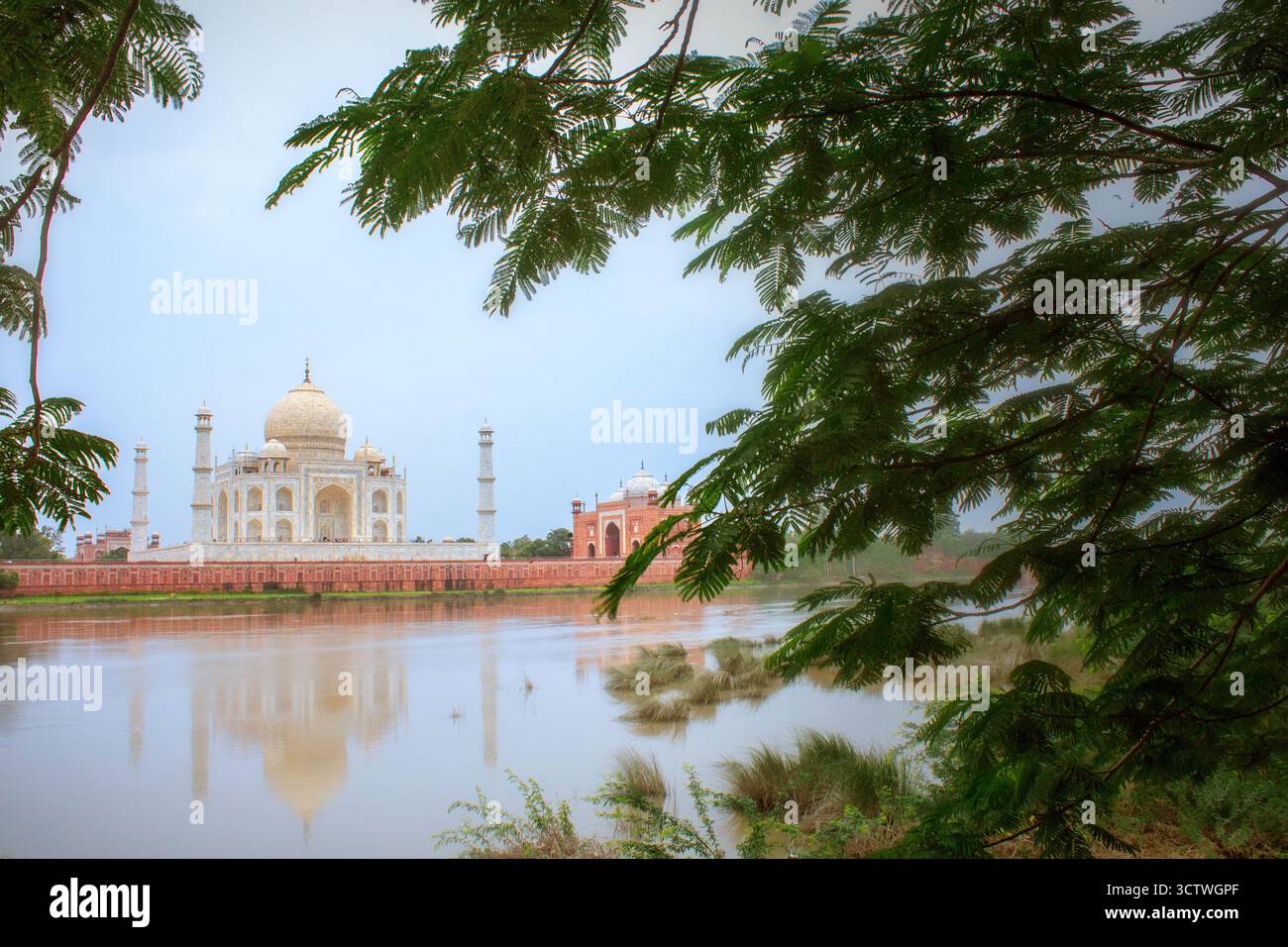 Symbol of love The Taj Mahal Stock Photo - Alamy