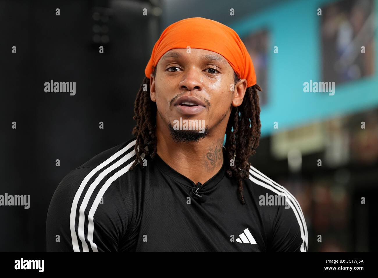 Anthony Yarde During A Training Session At Dennis Dyer Boxing Academy