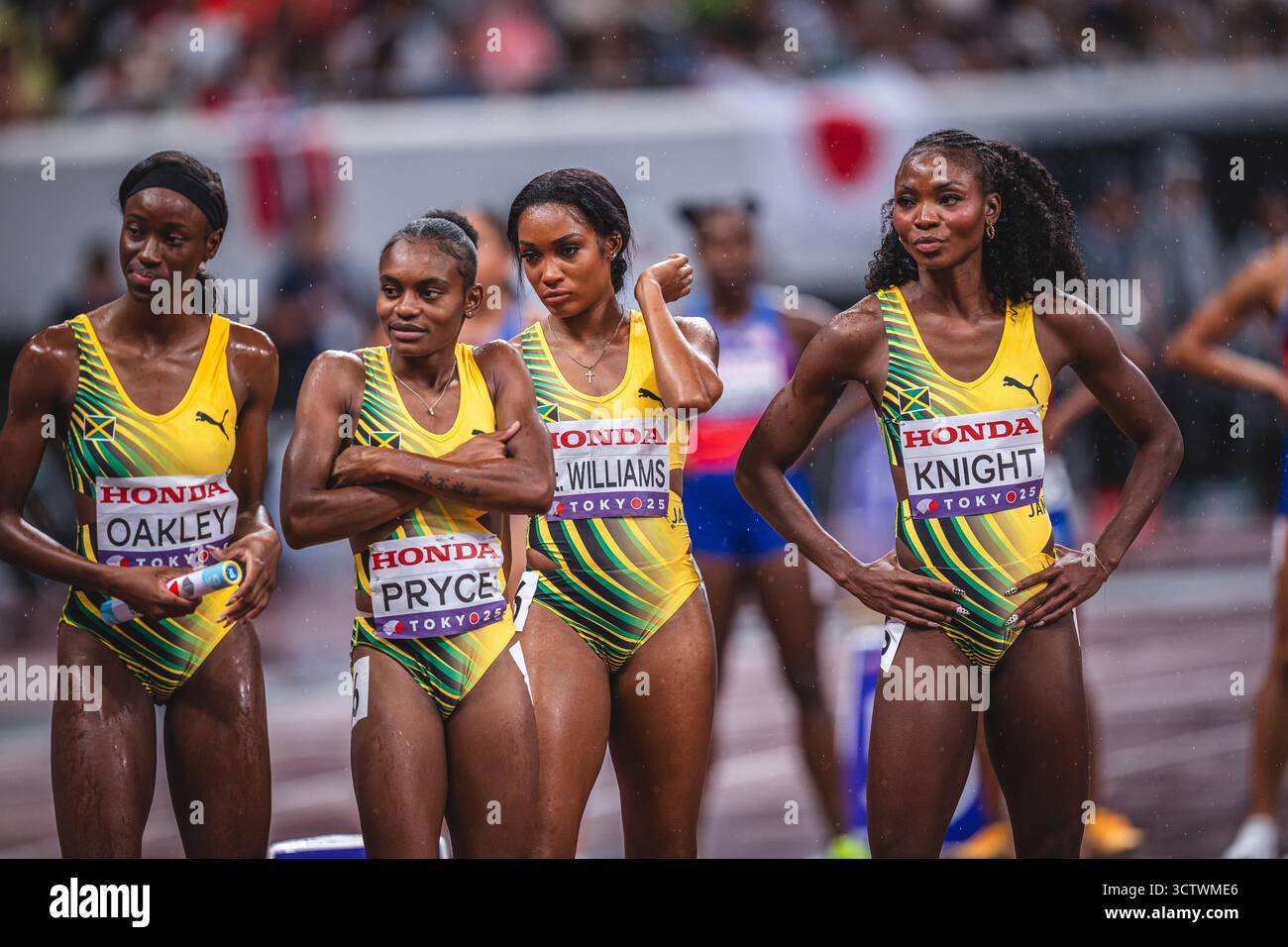 Stacey-Ann Williams,Nickisha Pryce,Andrenette Knight and Dejanea Oakley ...