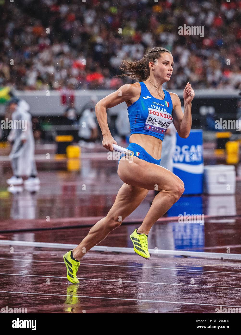 Anna Polinari participating in the World Athletics Championships in ...