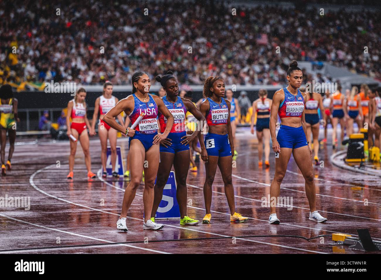 Isabella WHITTAKER ,Lynna IRBY-JACKSON ,Sydney MCLAUGHLIN and Aaliyah ...