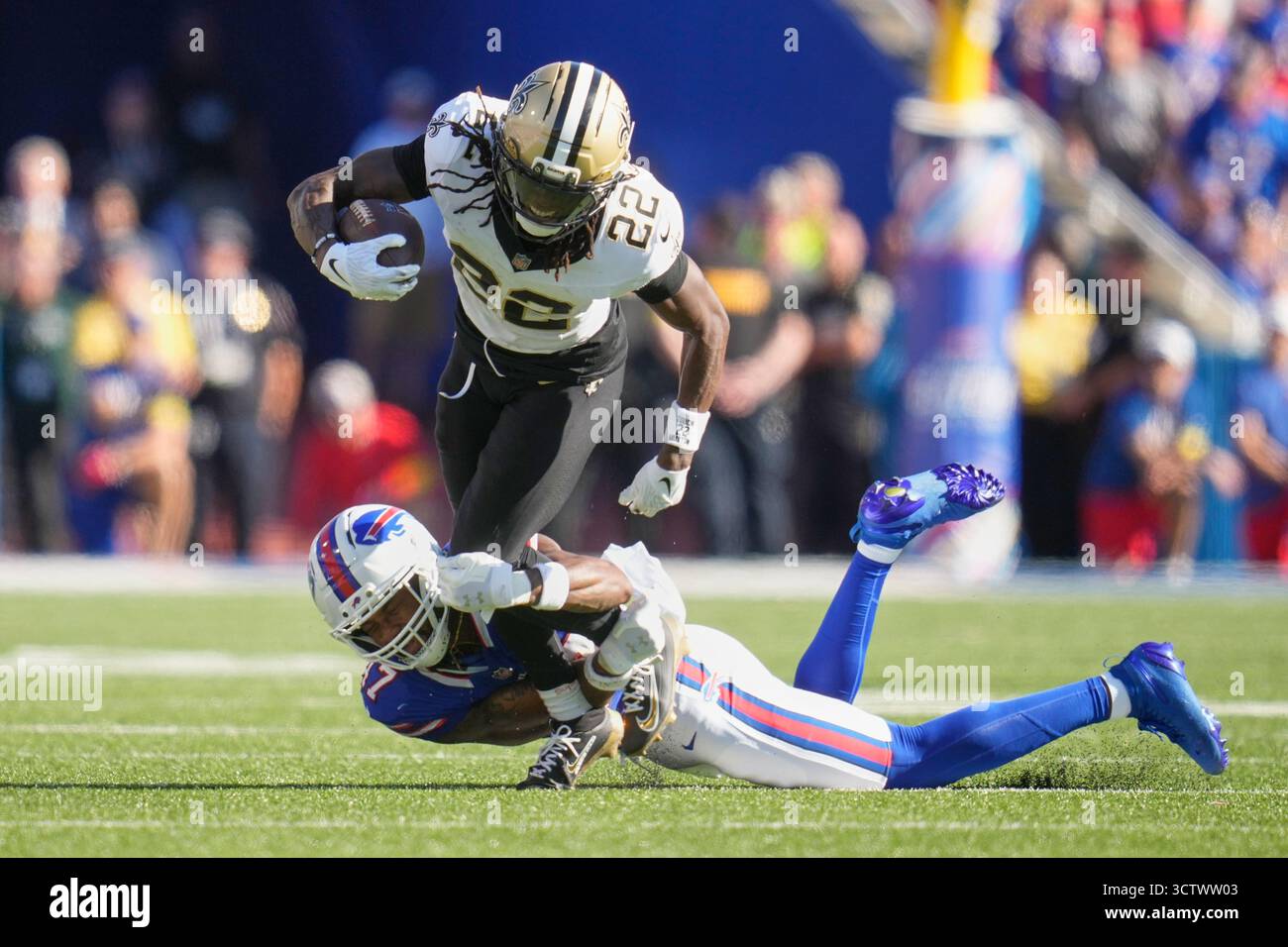 New Orleans Saints wide receiver Rashid Shaheed (22) carries against ...