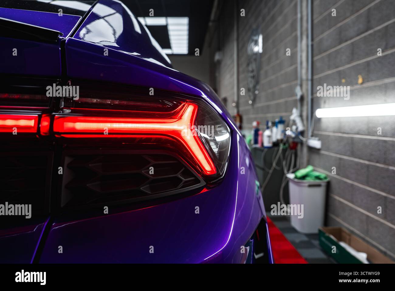 Lamborghini urus rear close hi-res stock photography and images - Alamy
