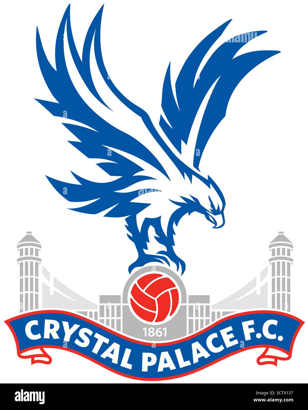 Crystal palace logo hi-res stock photography and images - Alamy