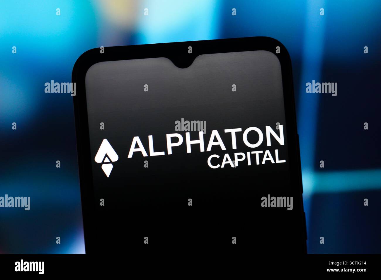 In this photo illustration, the Alpha TON Capital (Alphaton Capital ...