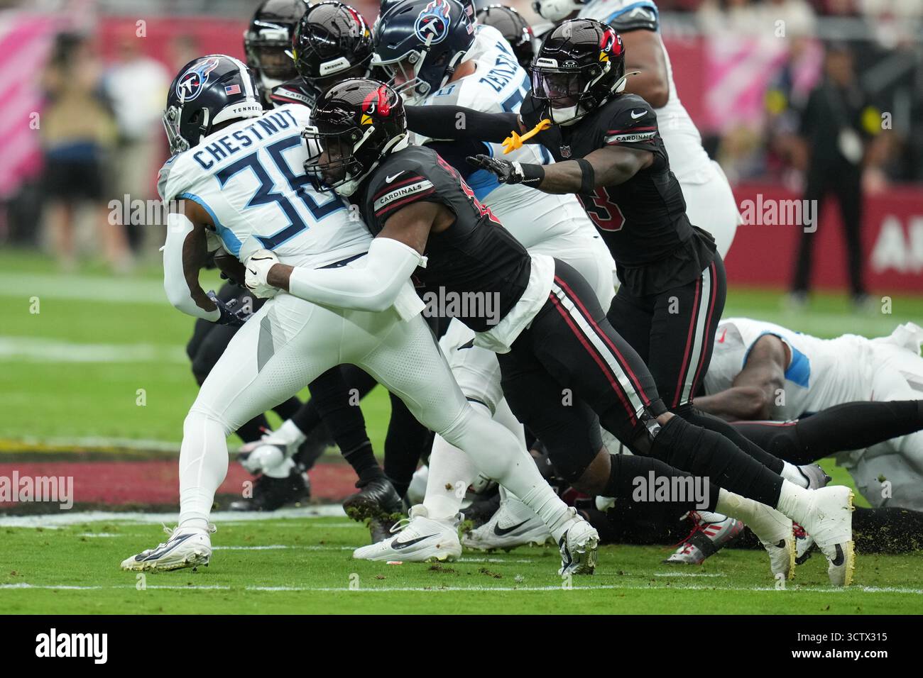 Arizona Cardinals outside linebacker Josh Sweat (10) during an NFL ...