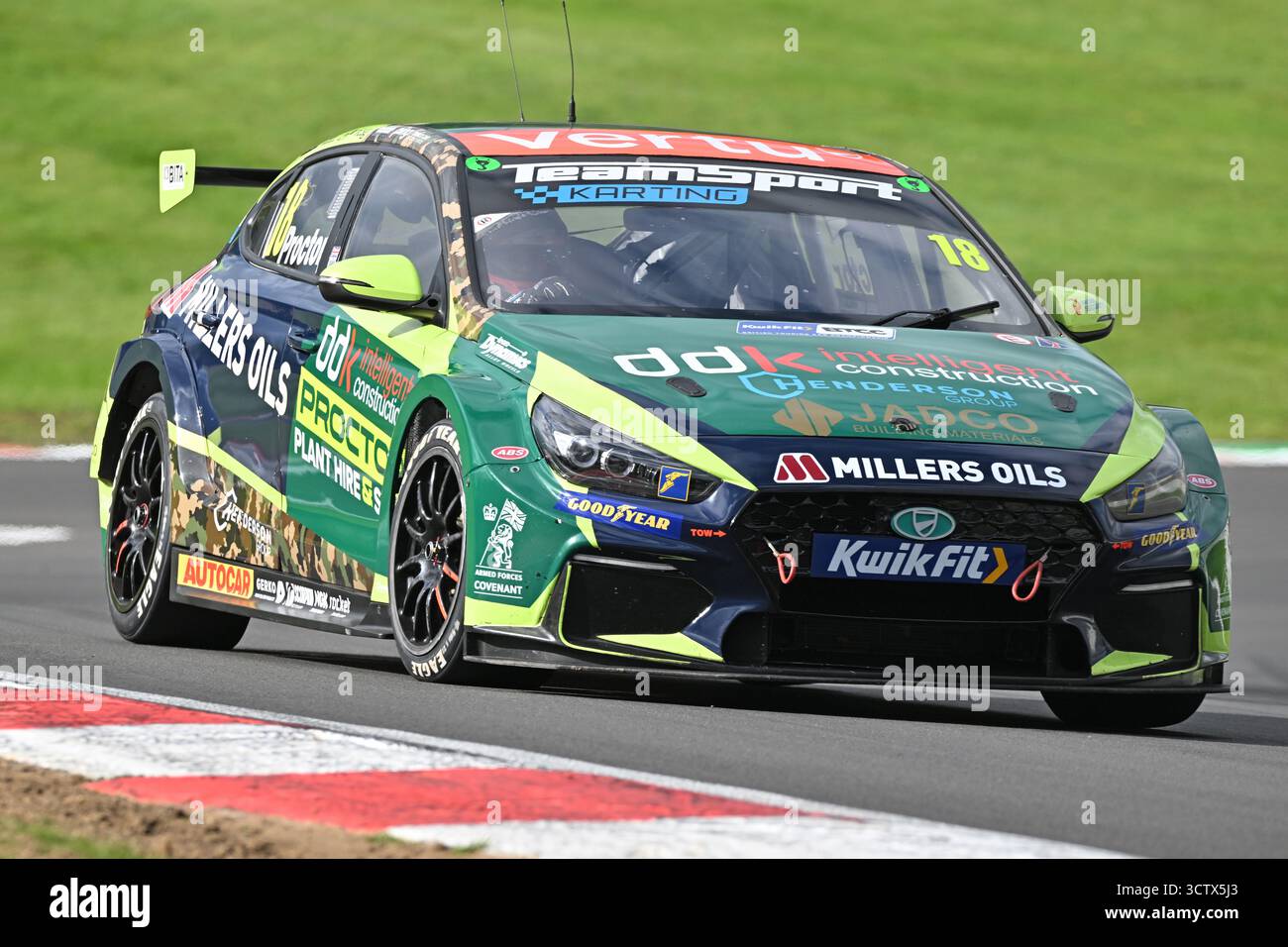 Senna Proctor, Hyundai i30N, Team VERTU, 2025 Kwik Fit British Touring ...