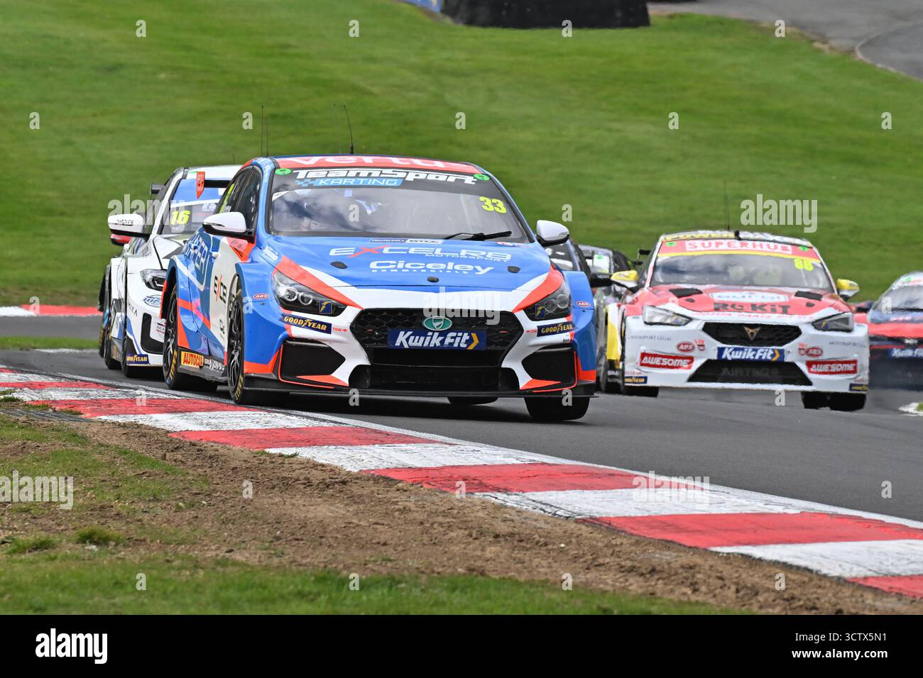 Adam Morgan, Hyundai i30N, Team VERTU, 2025 Kwik Fit British Touring ...
