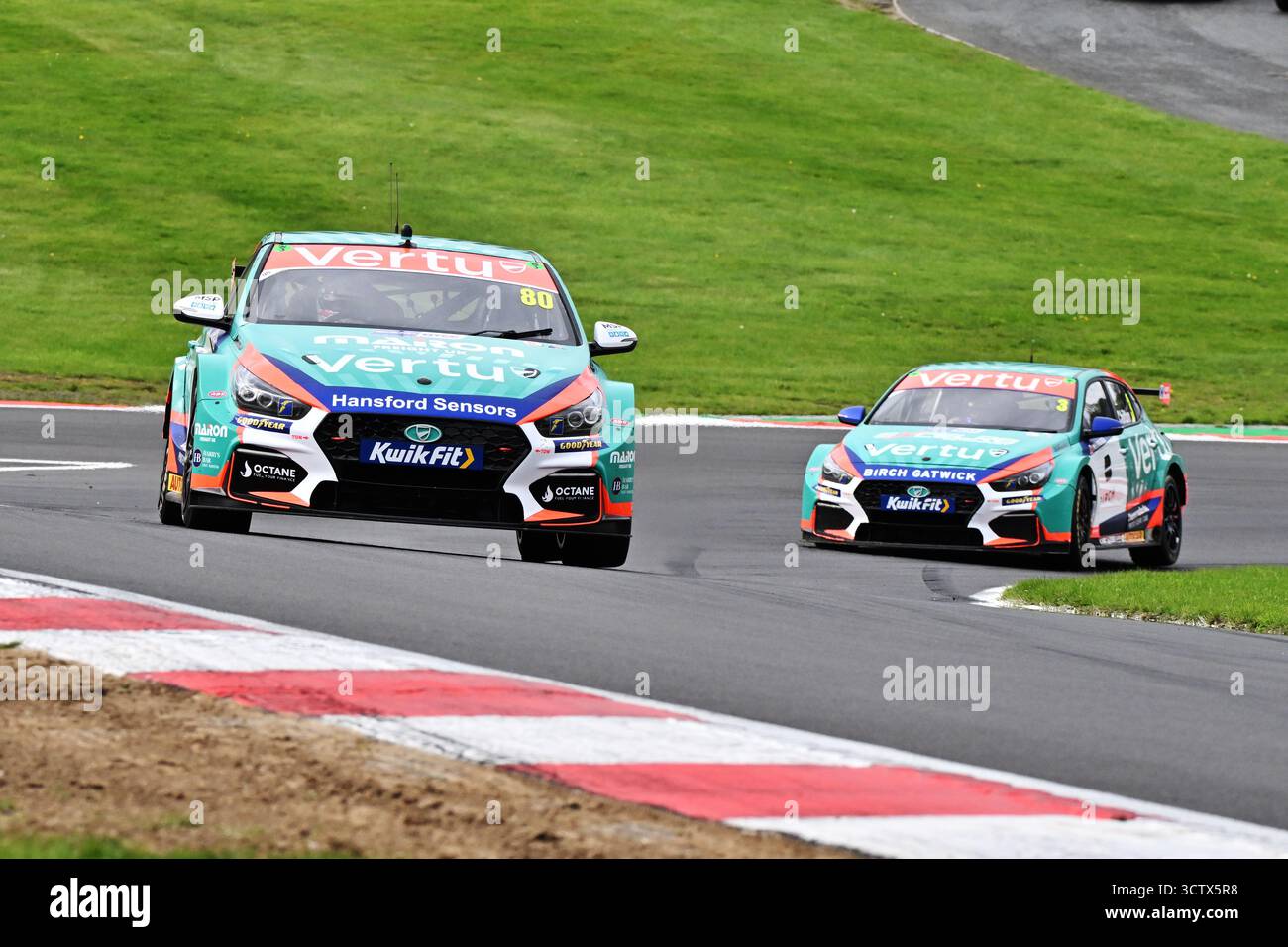 Tom Chilton, Hyundai i30N, Team VERTU, 2025 Kwik Fit British Touring ...