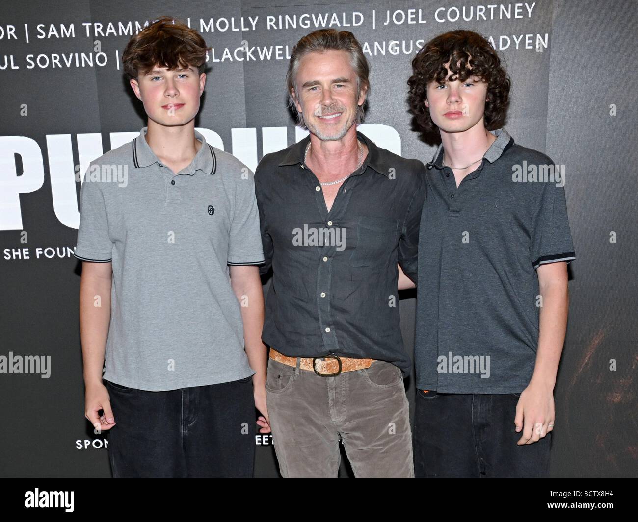 October 7, 2025, Beverly Hills, California, USA: WINSTON TRAMMELL, SAM ...
