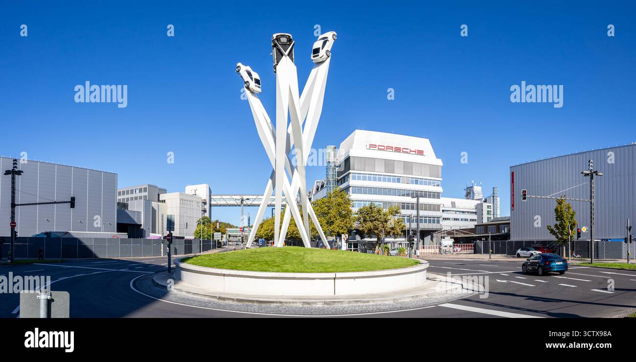 Stuttgart, Germany - September 18, 2025: Porsche headquarters at ...