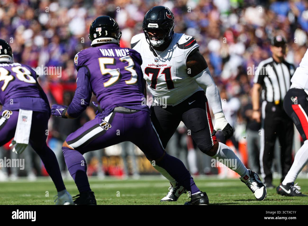 Houston Texans offensive tackle Tytus Howard (71) in action against ...
