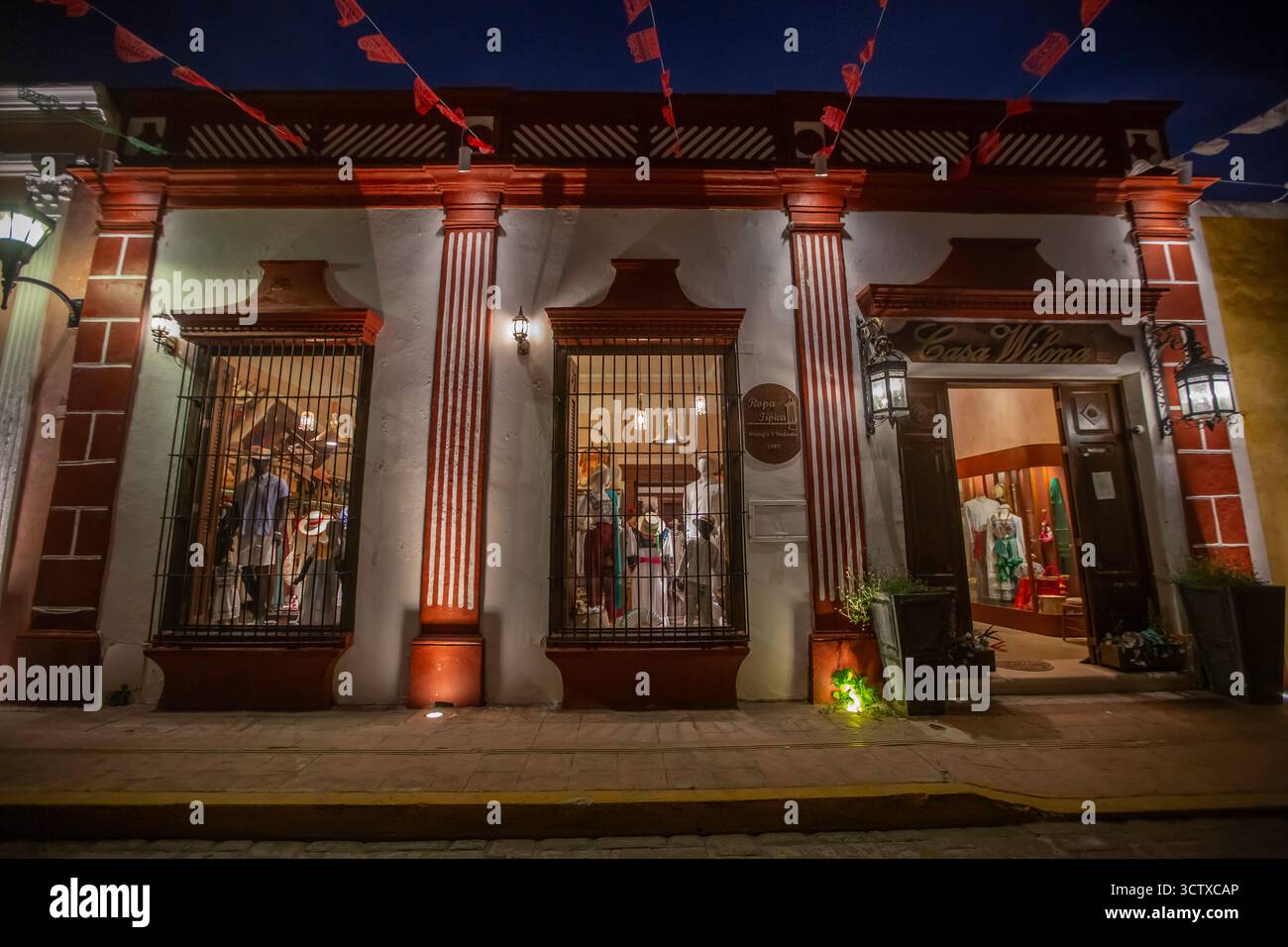 Campeche, Mexico - Store front with a sign that says "La Casa de Mar ...