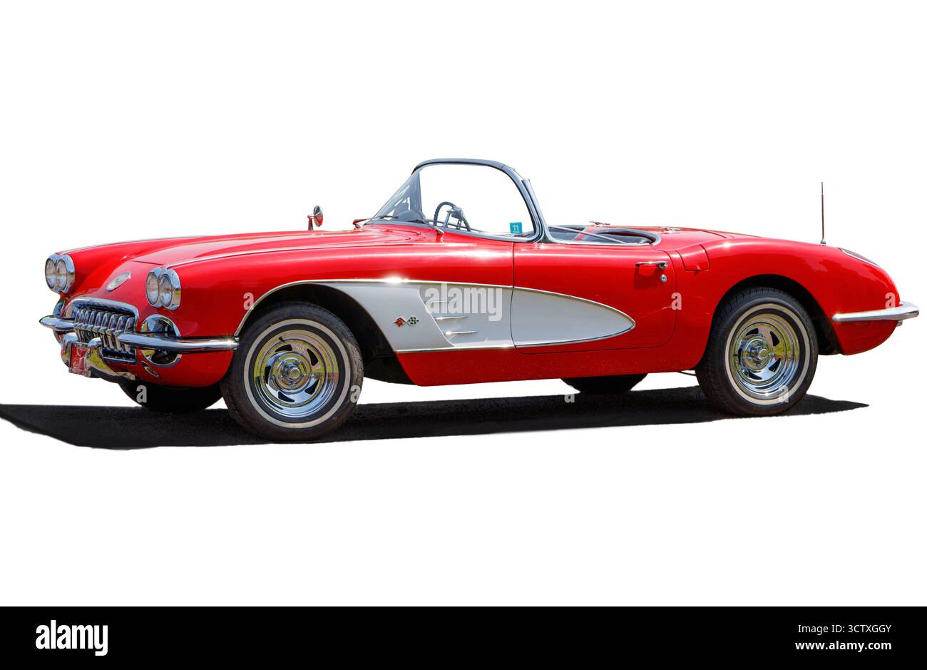 Red open top classic Cut Out Stock Images & Pictures - Alamy