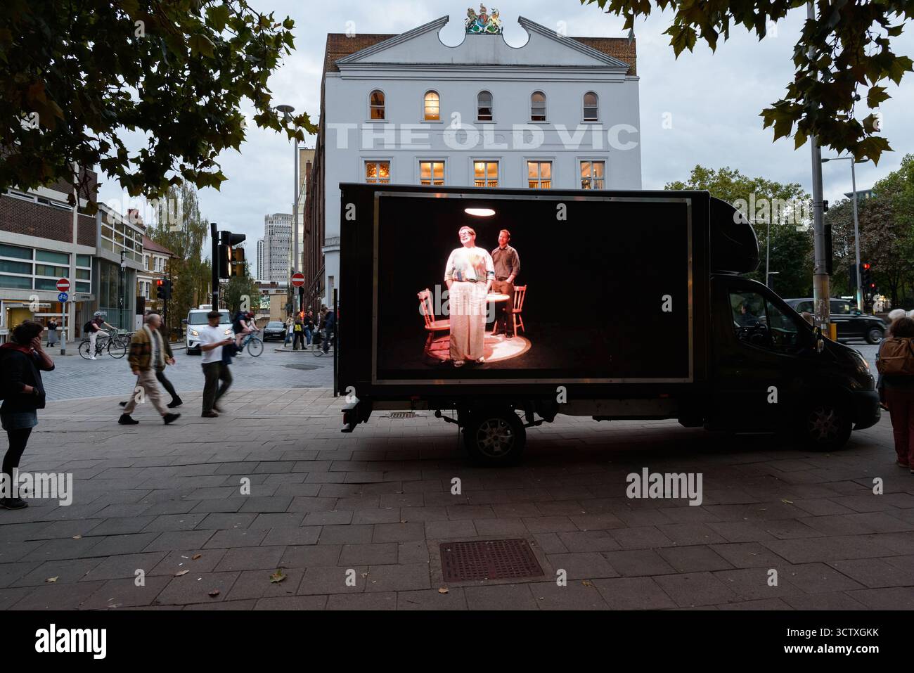 London, UK. 8 October, 2025. Activists from Culture Unstained protest ...
