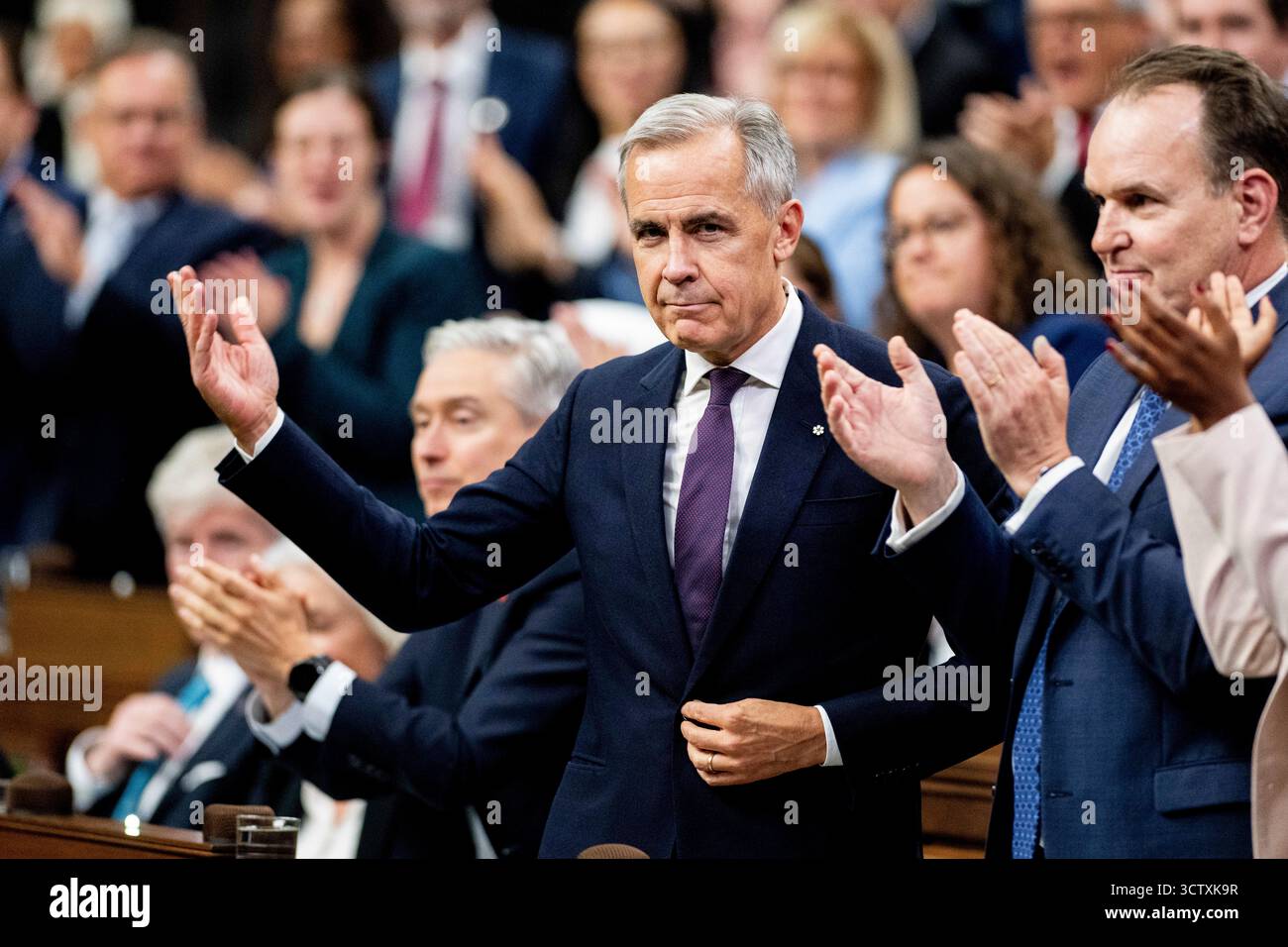 Prime Minister Mark Carney rises during Question Period in the House of ...