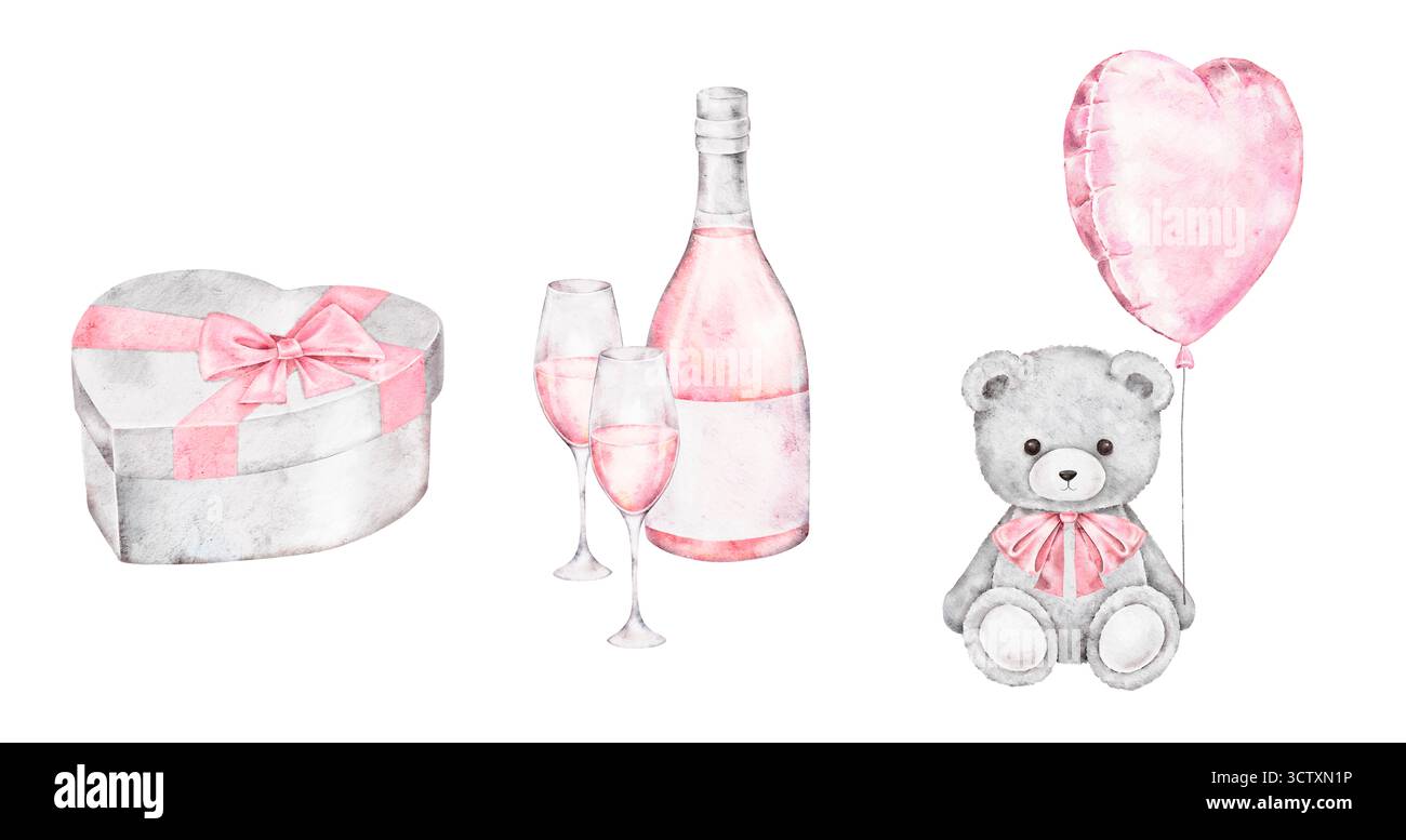 Composition teddy bear toy Cut Out Stock Images & Pictures - Alamy