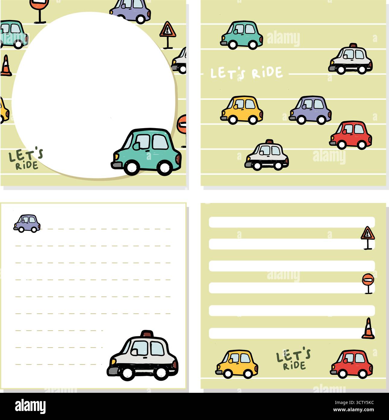 Car memo memo Stock Vector Images - Alamy