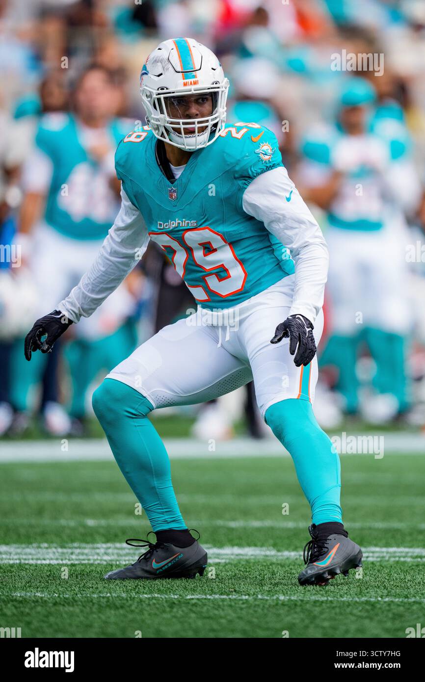 Miami Dolphins free safety Minkah Fitzpatrick (29) plays during an NFL ...