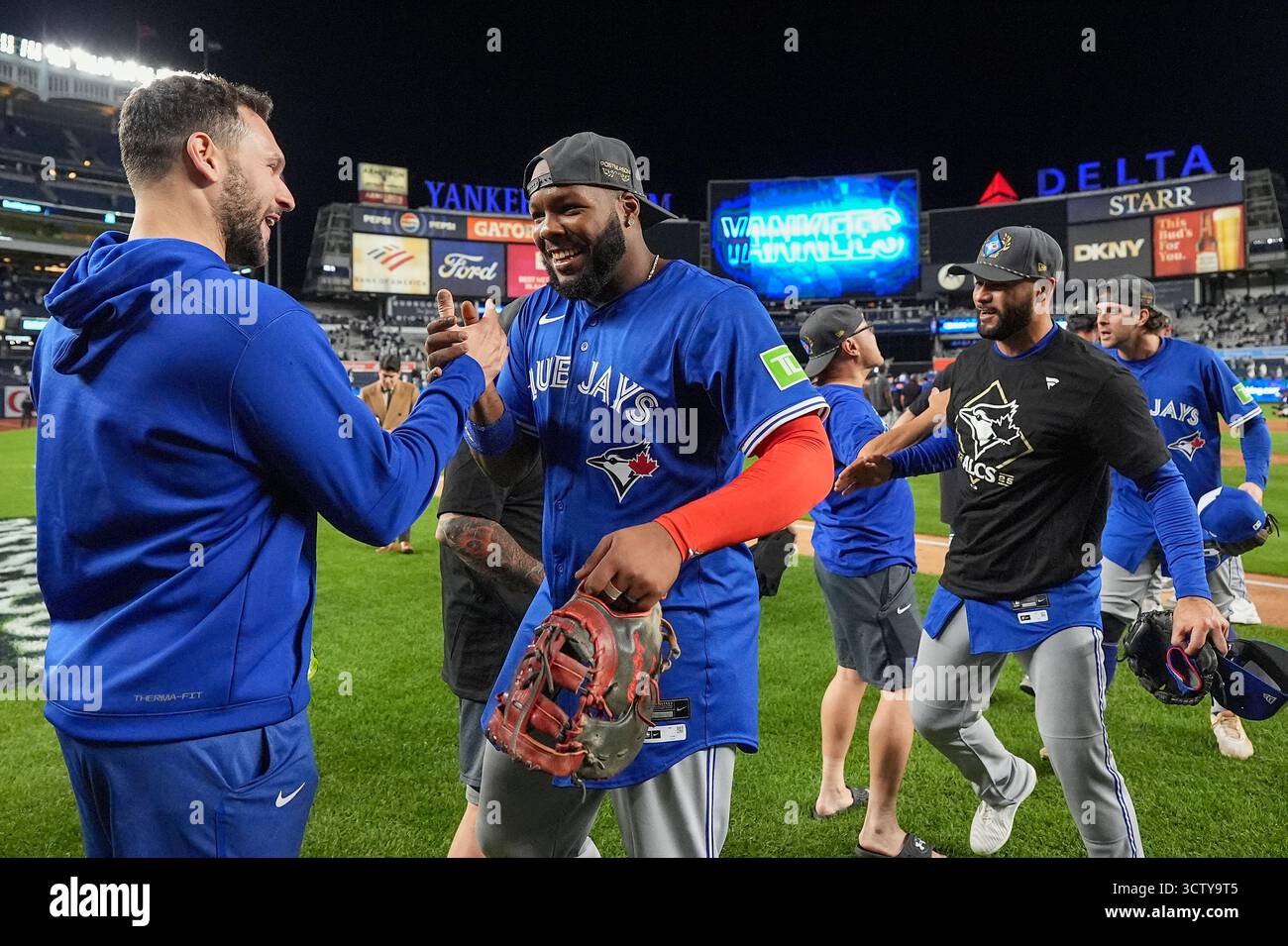 Toronto Blue Jays first baseman Vladimir Guerrero Jr. celebrates with ...