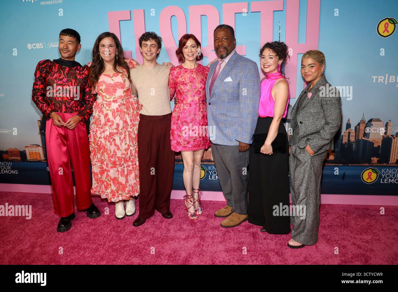 Actors Daniel K. Isaac, from left, Lindsay Mendez, Ben Levi Ross ...