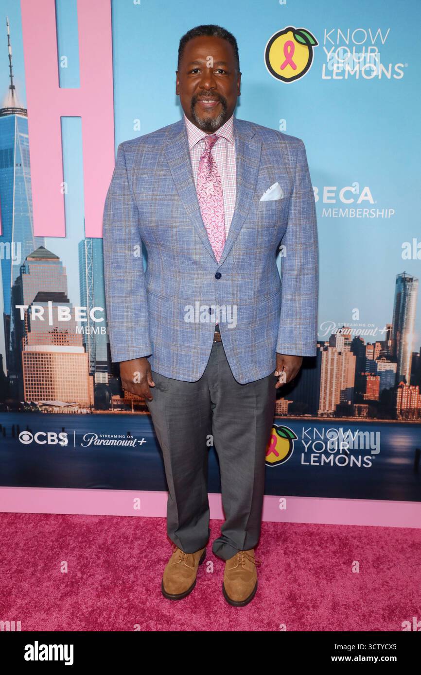 Actor Wendell Pierce attends the "Elsbeth" Season 3 premiere at AMC ...