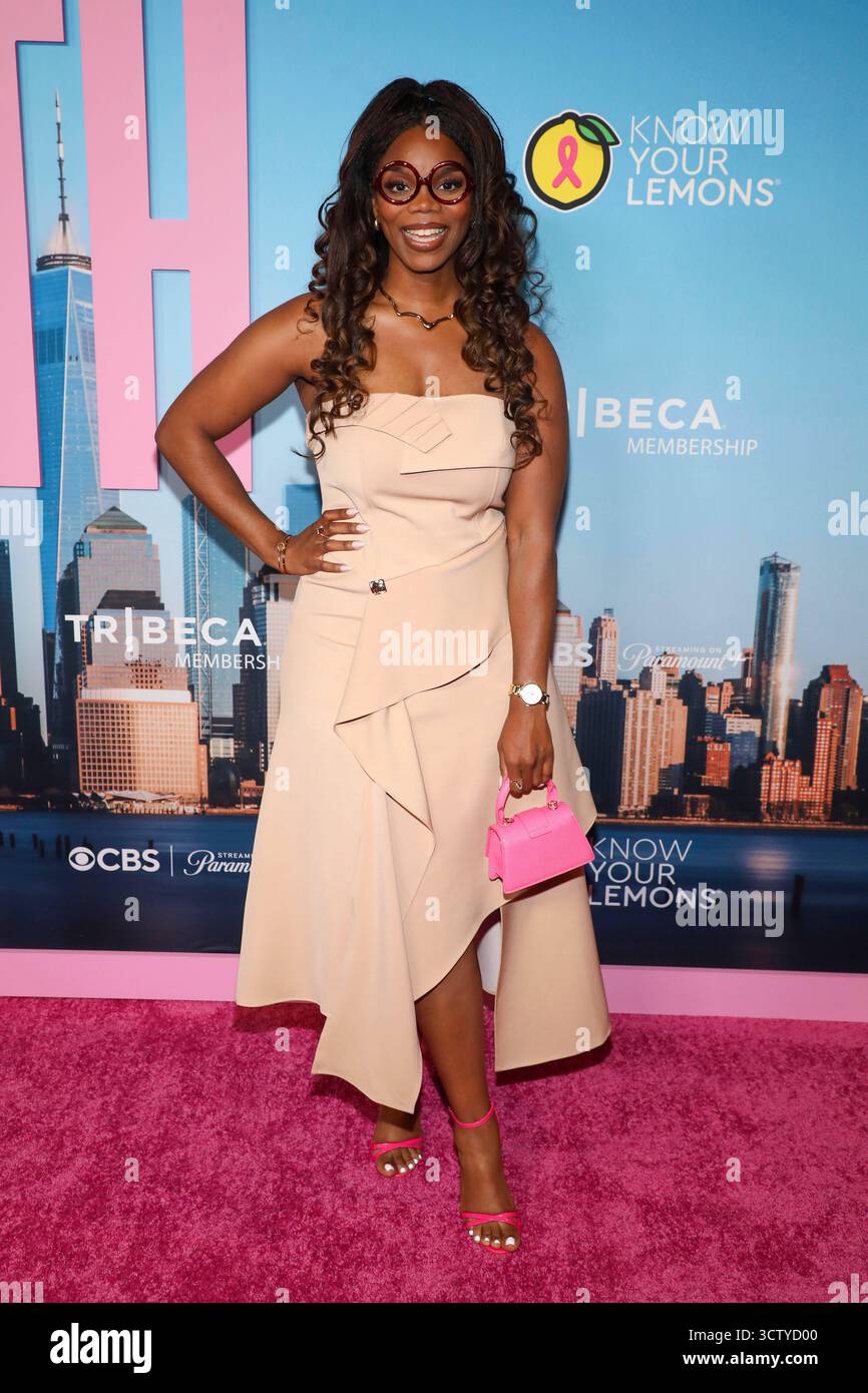 Actor Brittany Inge attends the "Elsbeth" Season 3 premiere at AMC ...