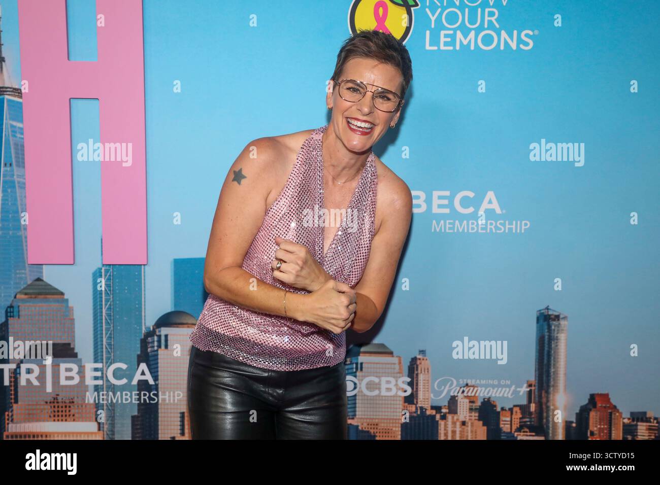 Actor Jenn Colella attends the "Elsbeth" Season 3 premiere at AMC ...