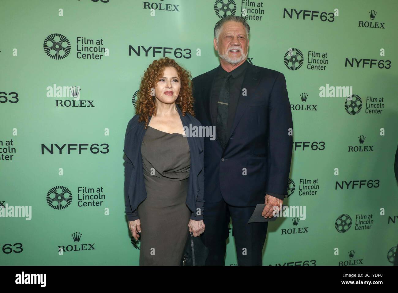 Actor Bernadette Peters, left, and Michael Wittenberg attend the ...