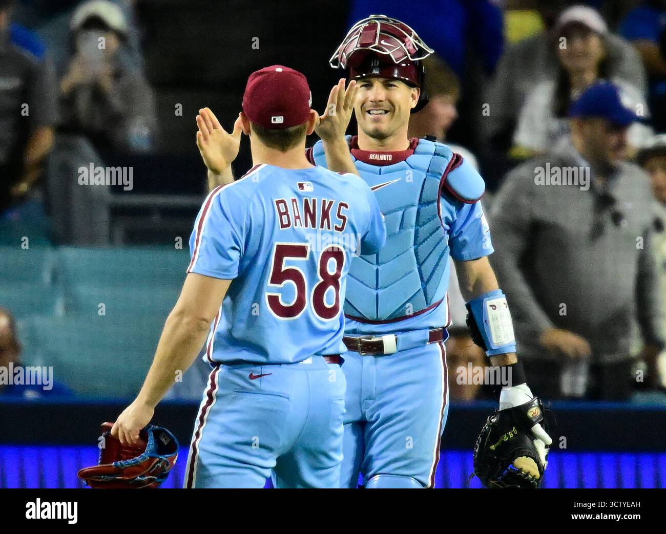 Los Angeles, United States. 08th Oct, 2025. Philadelphia Phillies ...