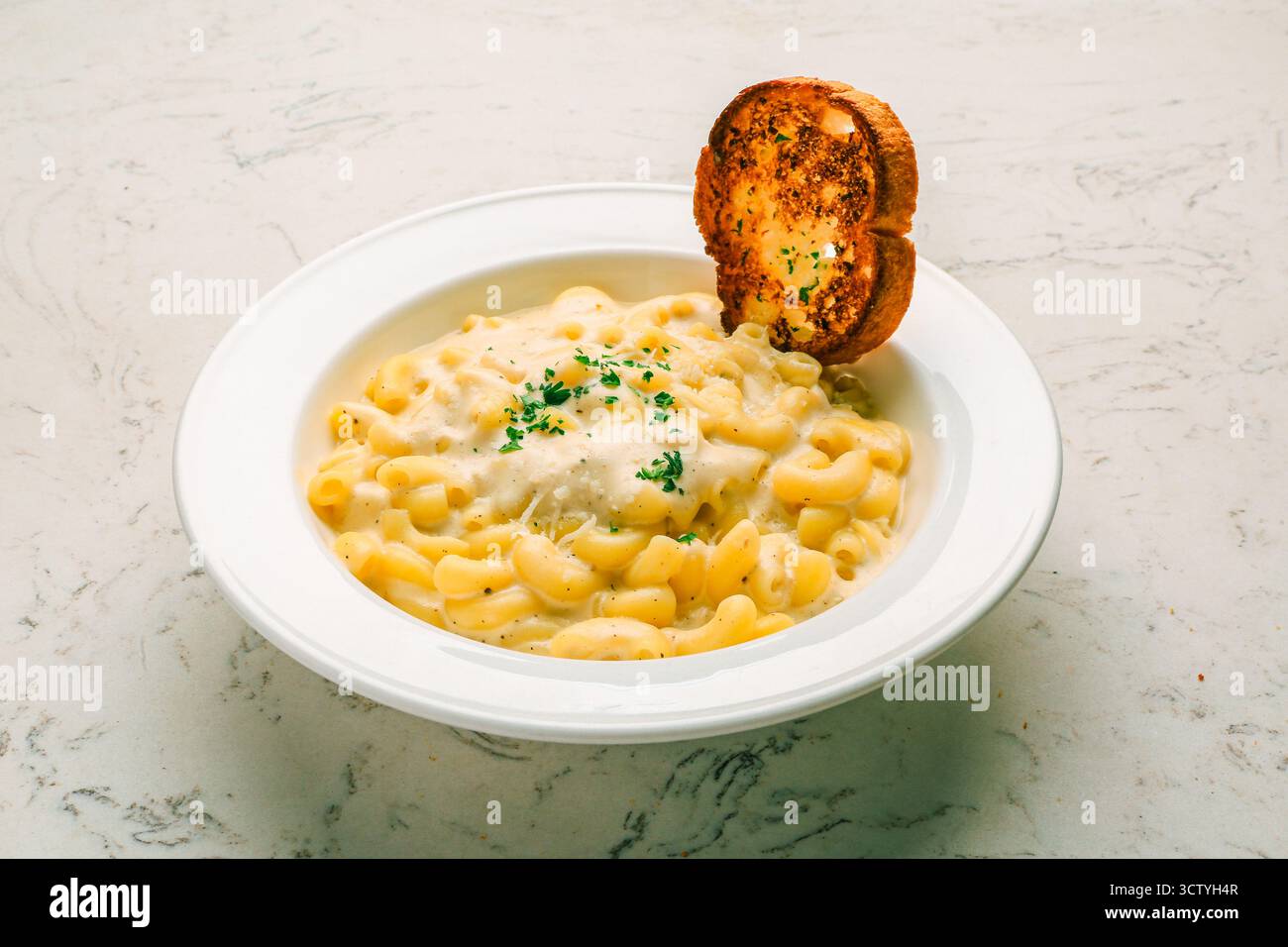 Mac and Cheese Elbow Macaroni, Cheddar, Mozzarella, and Parmesan Stock ...