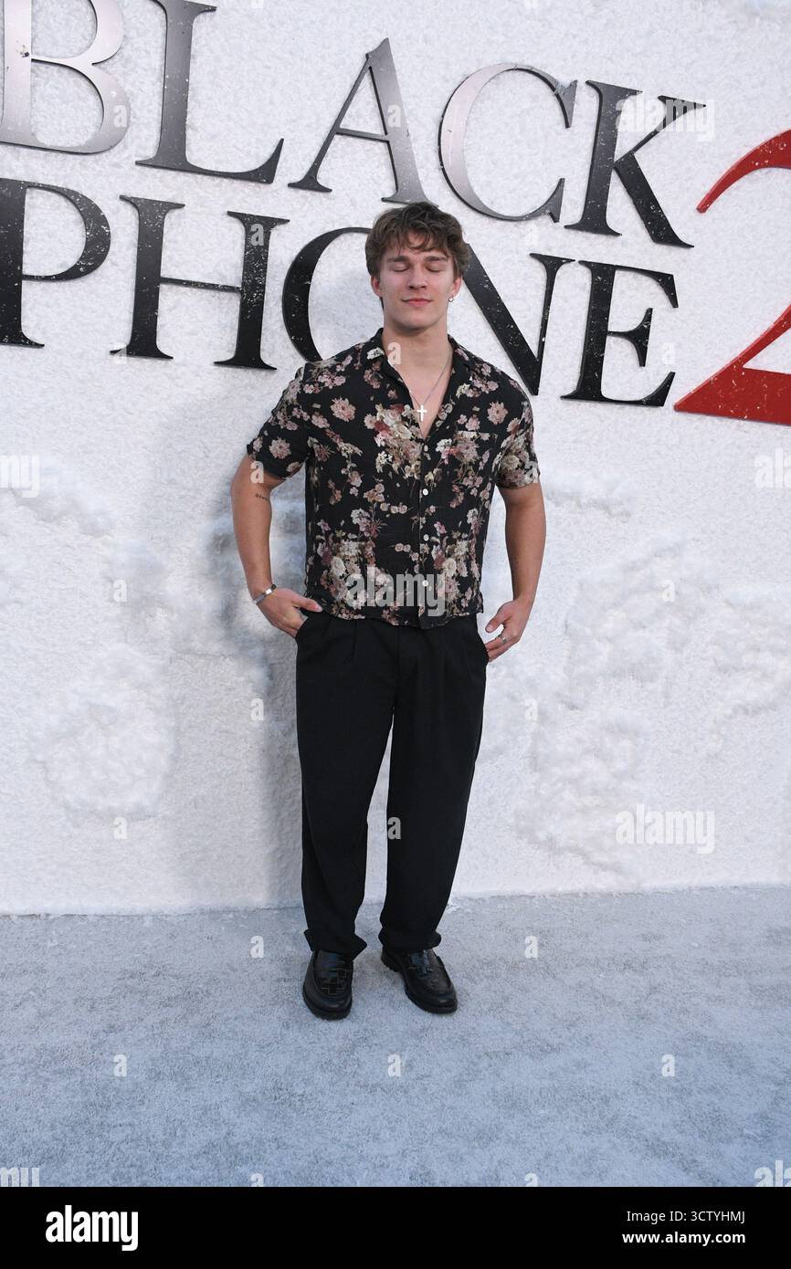 Hollywood, California, USA 8th October 2025 Singer Alex Sampson attends ...
