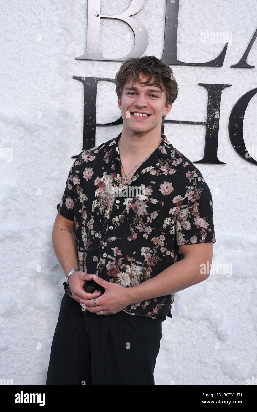 Hollywood, California, USA 8th October 2025 Singer Alex Sampson attends ...