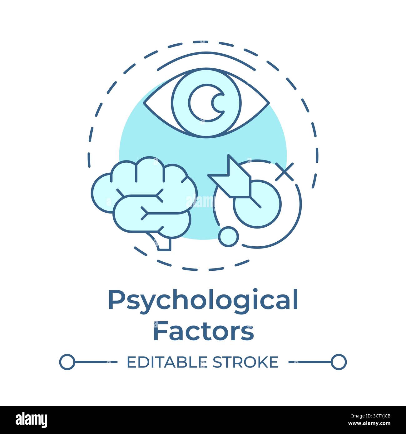 Psychological perception Cut Out Stock Images & Pictures - Alamy