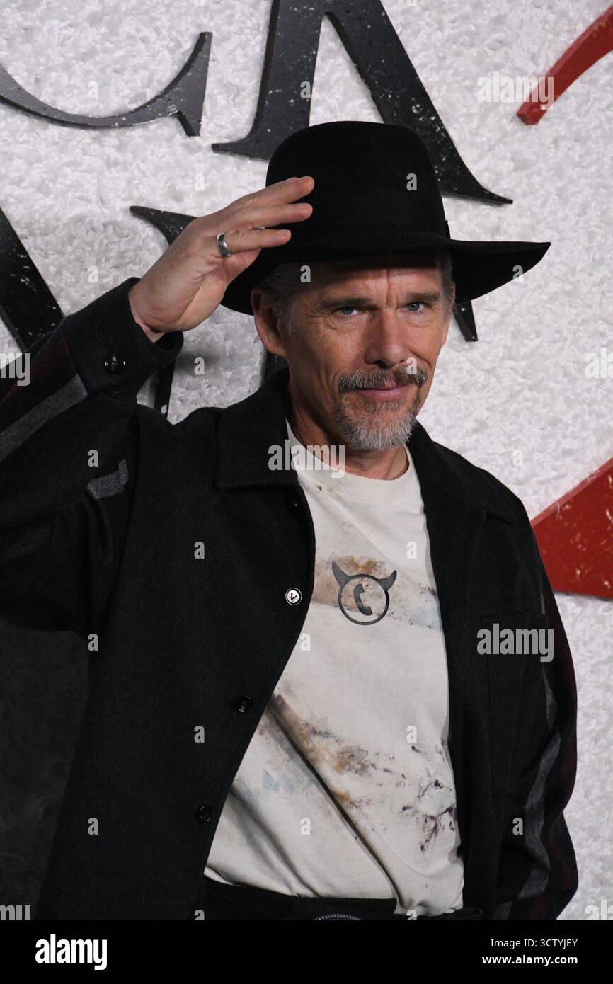Hollywood, California, USA 8th October 2025 Actor Ethan Hawke attends ...