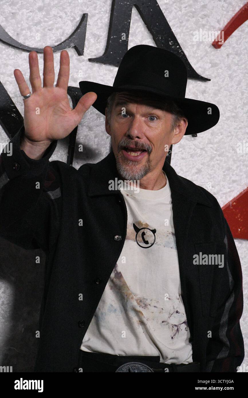 Hollywood, California, USA 8th October 2025 Actor Ethan Hawke attends ...