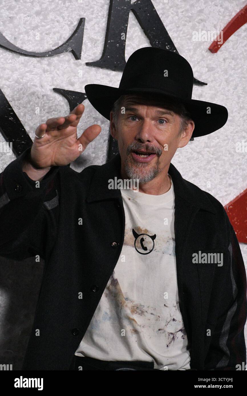 Hollywood, California, USA 8th October 2025 Actor Ethan Hawke attends ...
