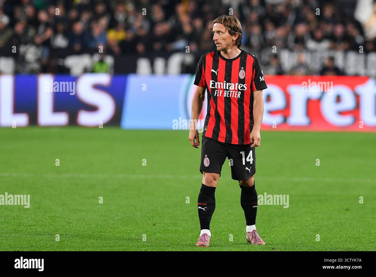 Luka Modric of AC Milan looks on during Serie A 2024/25 football match ...