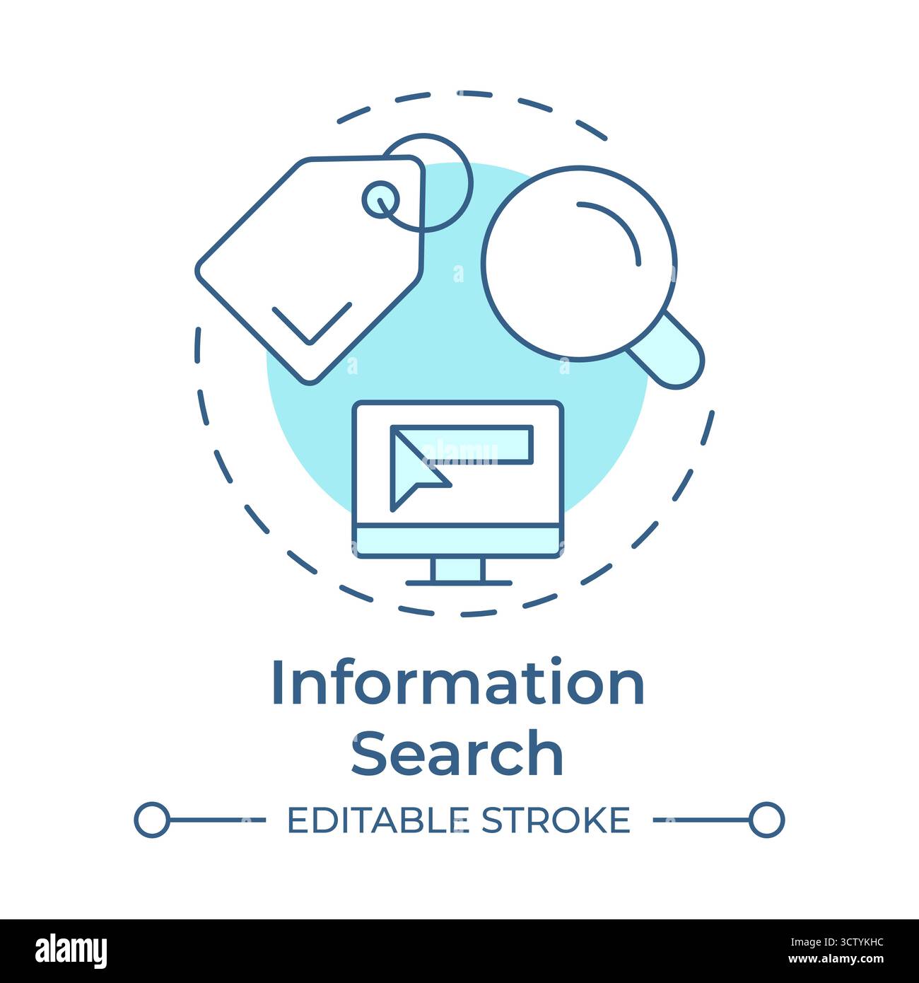 Information behavior Stock Vector Images - Alamy