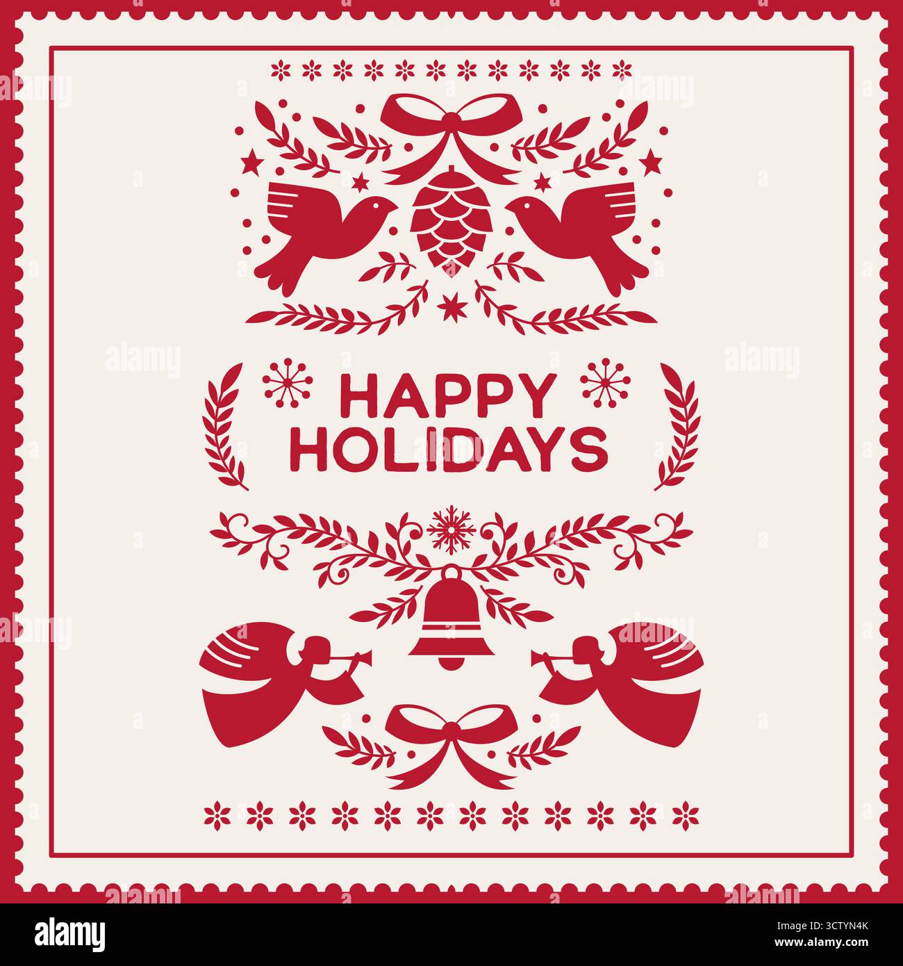 Angels star holiday Stock Vector Images - Alamy