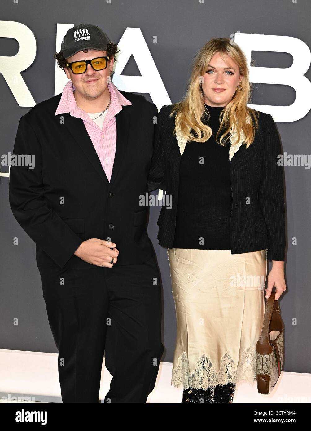 Jack Rooke and Dolly Alderton attends "Victoria Beckham" World Premiere ...