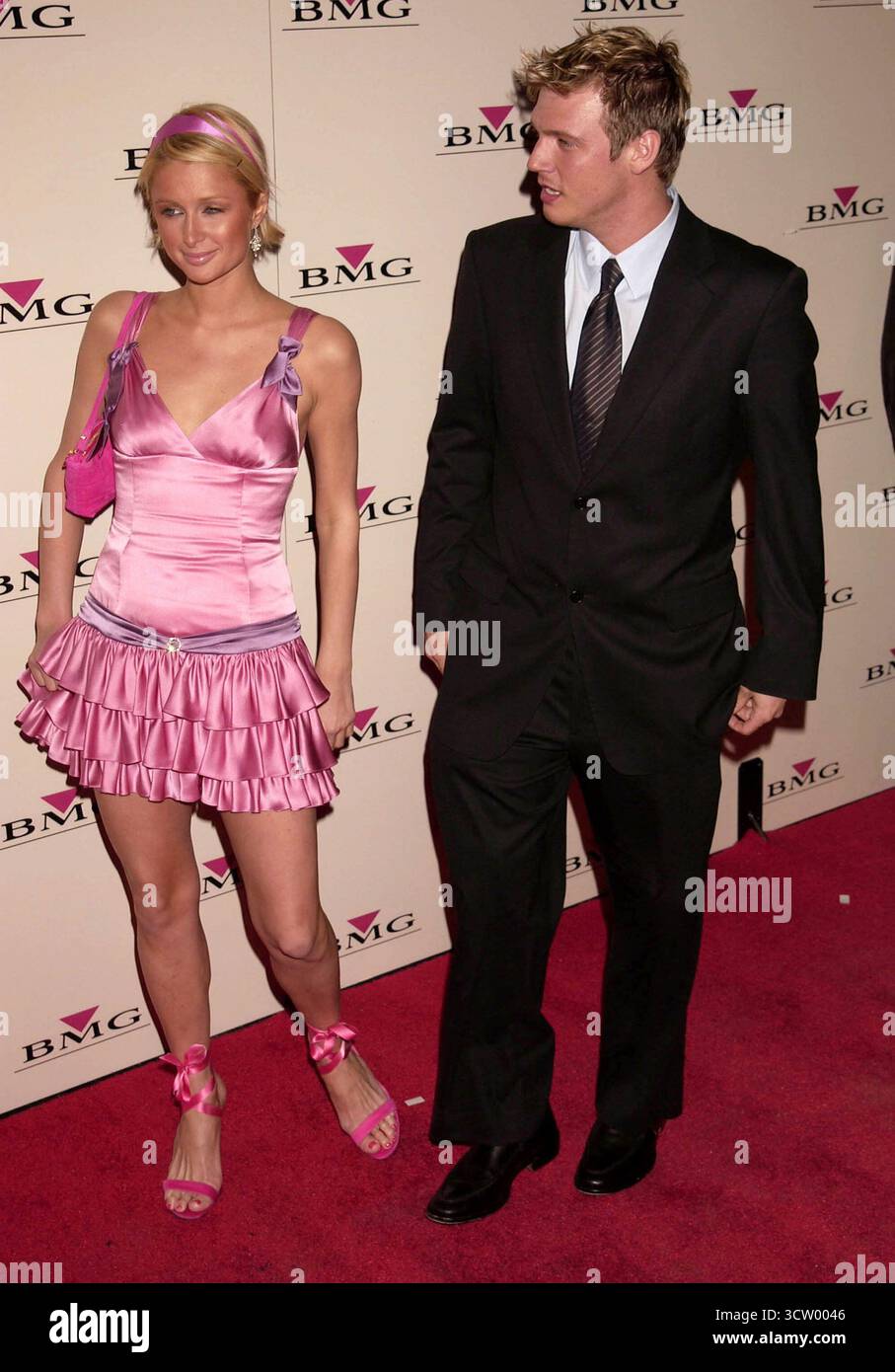 Paris Hilton and Nick Carter at the BMG Post Grammy Party held at The ...